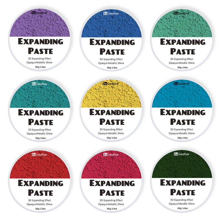 Expanding Paste-3D Bubbling Texture - Becreative