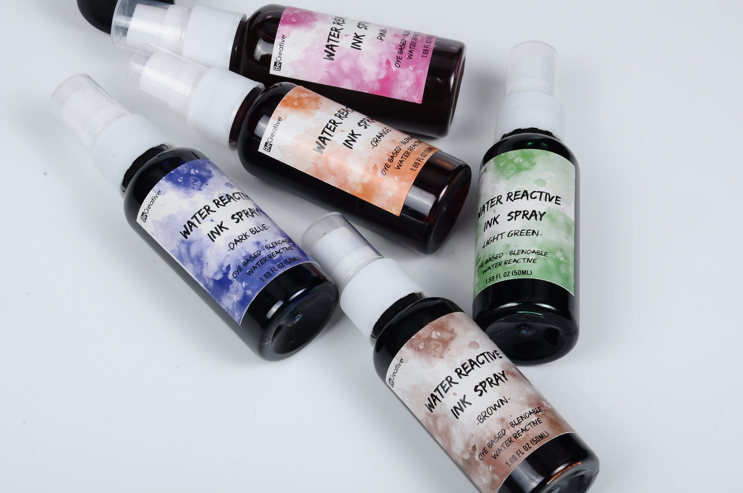 Water Reactive Ink Spray-1.69fl oz(50ml)- Becreative