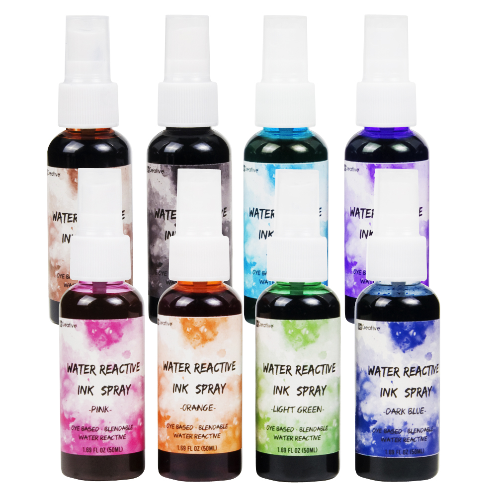 Water Reactive Ink Spray-1.69fl oz(50ml)- Becreative