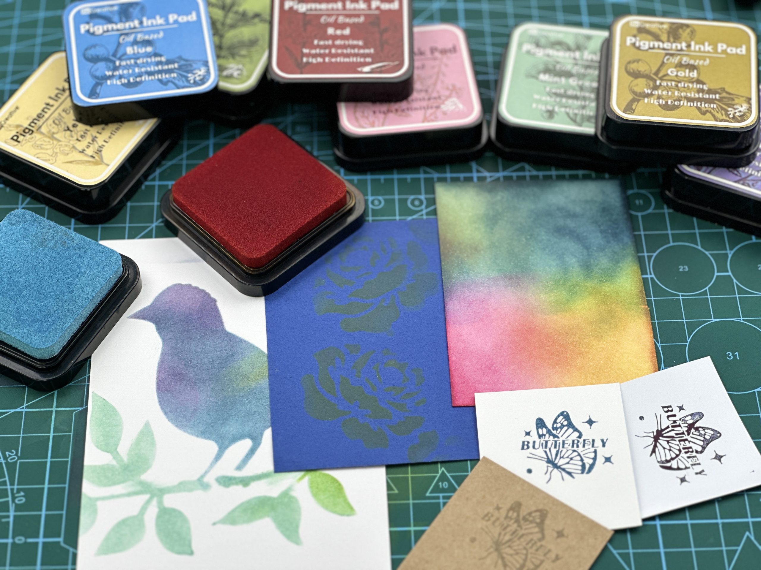 Oil Based Opaque Pigment Ink Pad-Medium - Becreative