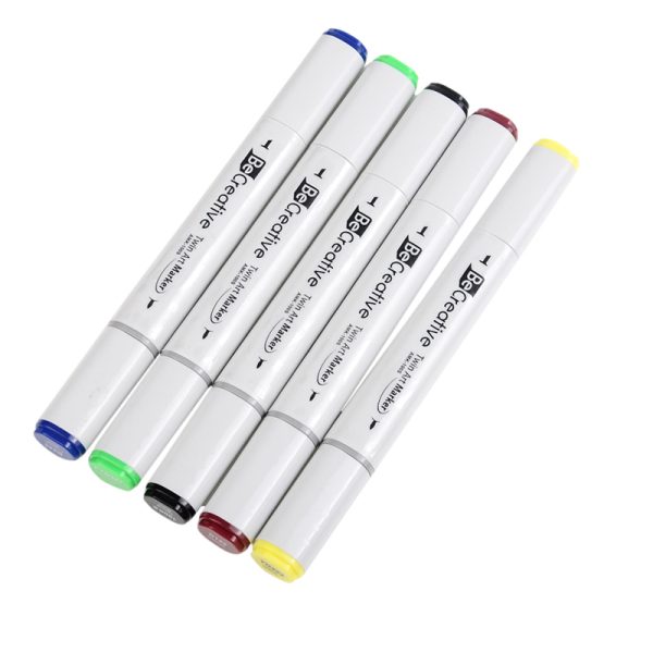 Double Ended Art Marker-Alcohol Based-AMK8100XP - Becreative