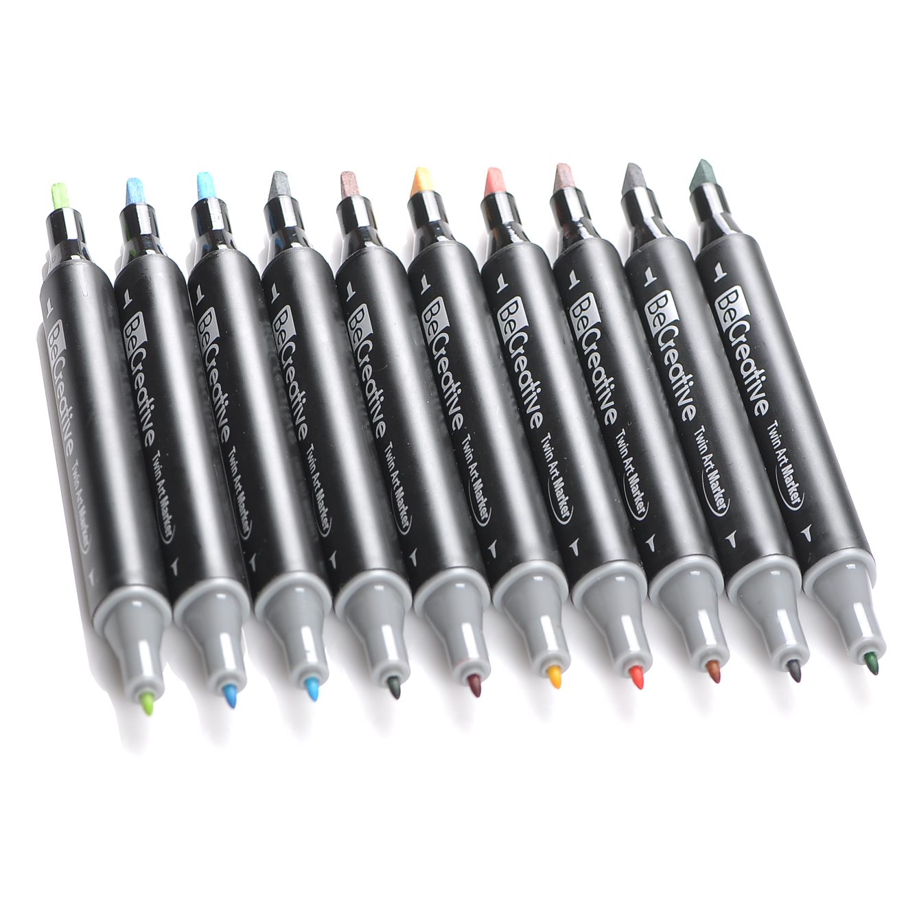 Alcohol Based Double Ended Art Marker with Bullet and Chisel tip ...