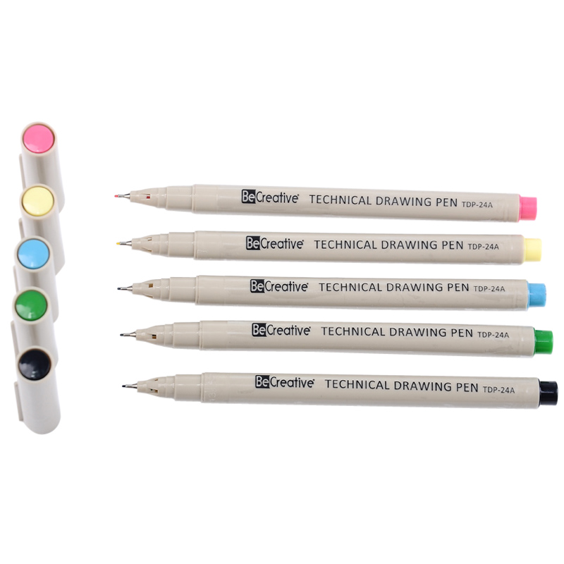 Colored Fineliner Pen-48 Colors- Becreative