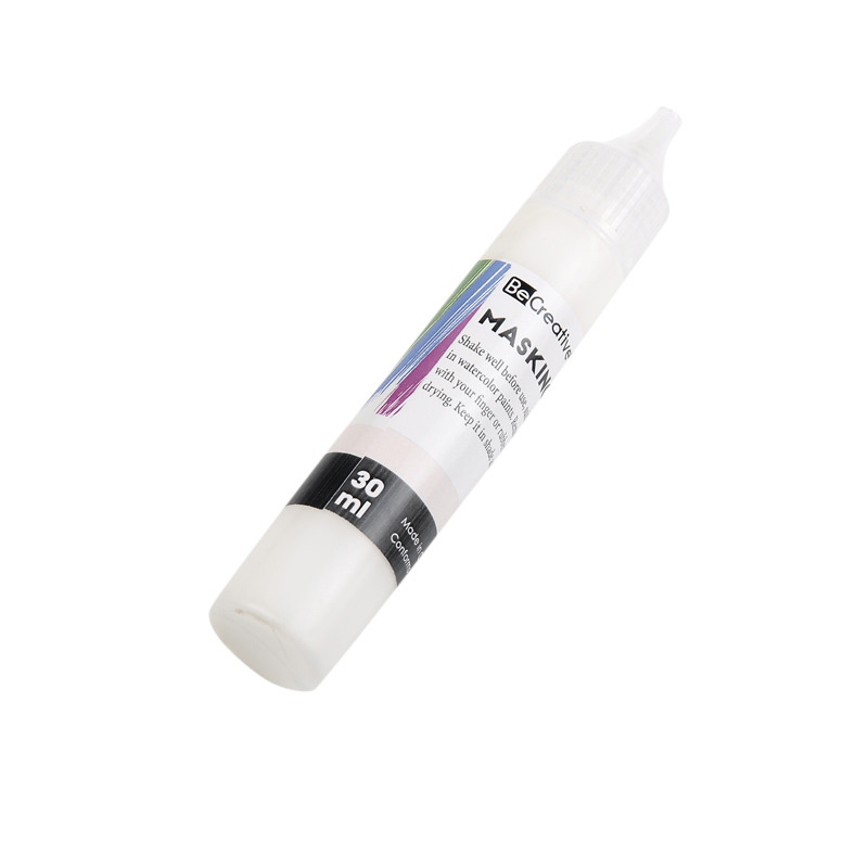 Masking Fluid-30ML with plastic squeeze bottle and fine tip - Becreative