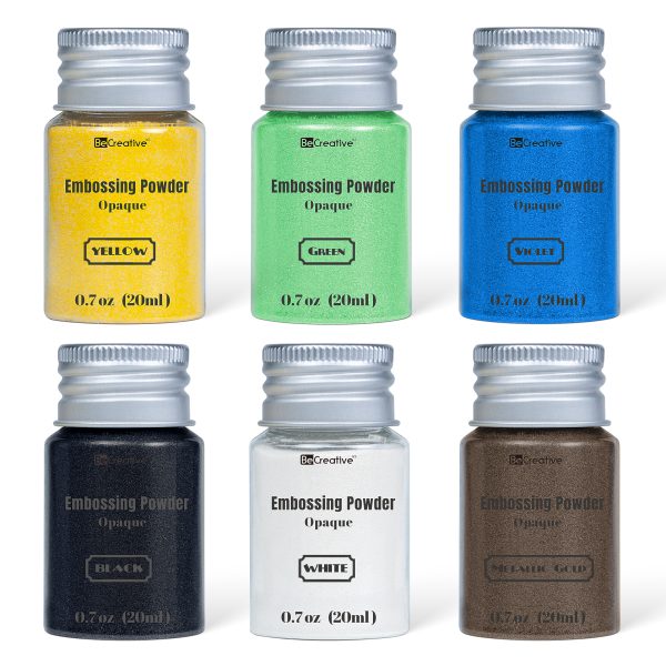 Embossing Powder — Opaque - Becreative