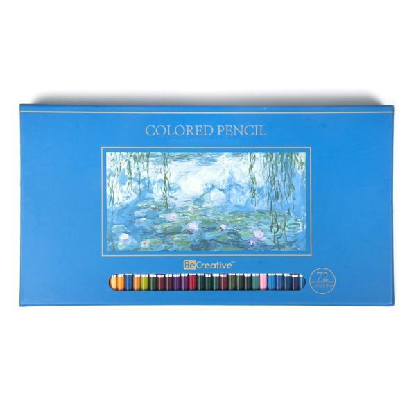 Artist Colored Pencil Set-72 colors with cardboard box - Becreative