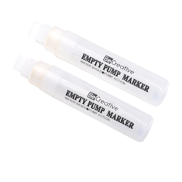 Empty Pump Action Marker with 15mm Replaceable Tip - Becreative