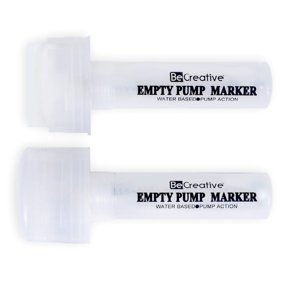 Empty Pump Action Marker with 50mm Replaceable Tip - Becreative