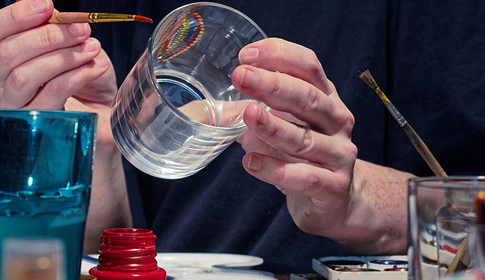 How to seal alcohol ink on glass - Becreative
