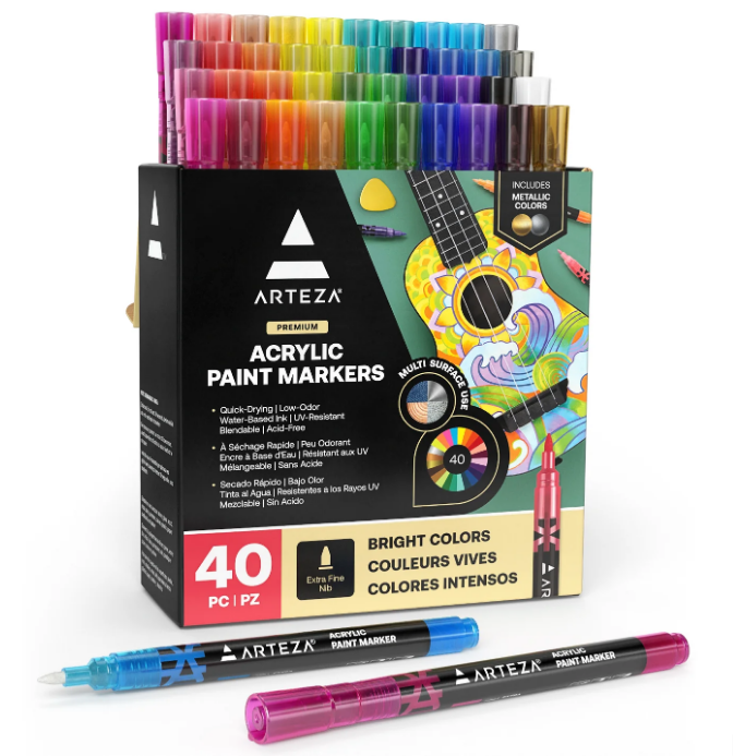 Can you use marker on acrylic paint - Becreative
