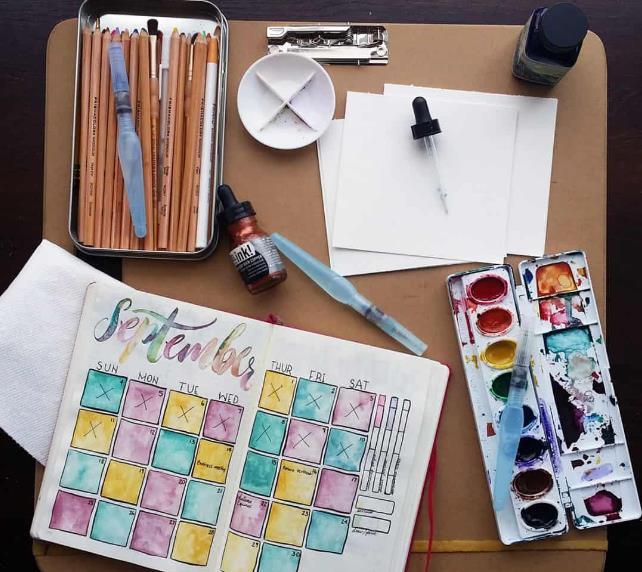 How do you use watercolor ink on paper - Becreative