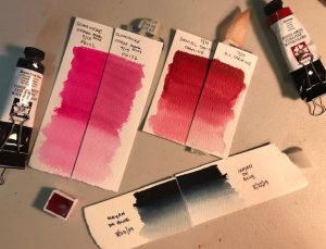 What are the lightfastness ratings for watercolor ink - Becreative