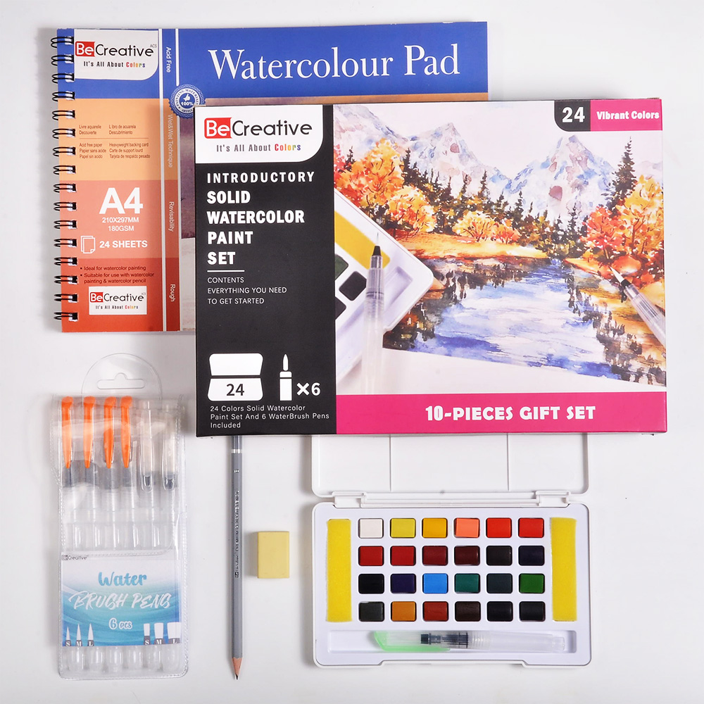 OEM/ODM Watercolor Paint Kit Supplier and Manufacturer | Be Creative